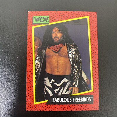 1991 Fabulous Freebirds Impel Wrestling Card #124 NWA WCW WWE AWA Jimmy ...