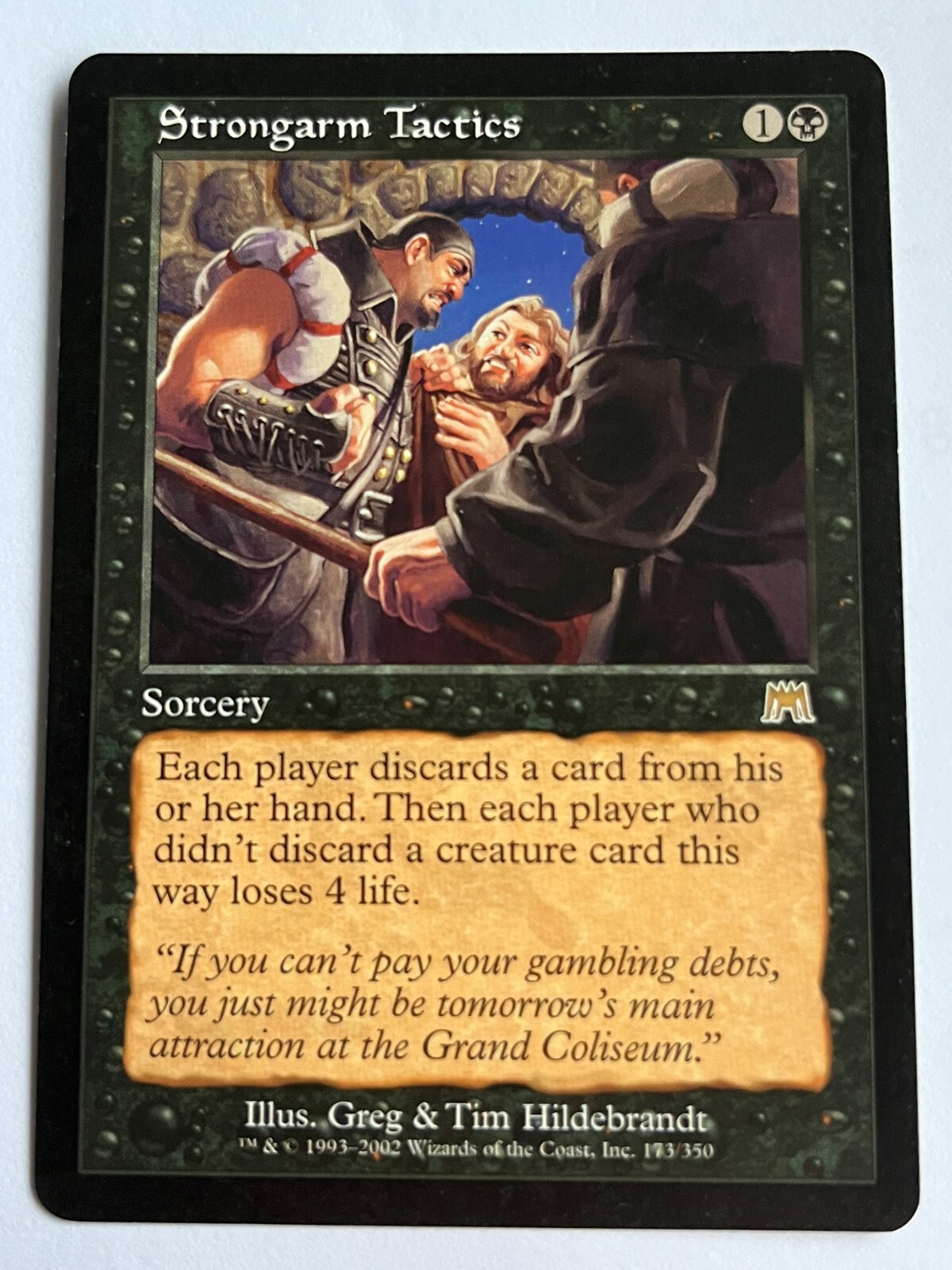 1x MTG - Strongarm Tactics - Onslaught - NM | eBay