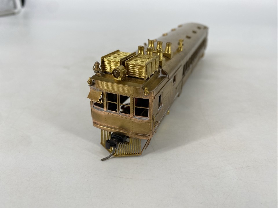 HO SCALE 1:87 VINTAGE BRASS DOODLE BUG NO DAMAGE RUNS SMOOTH & QUIET ...