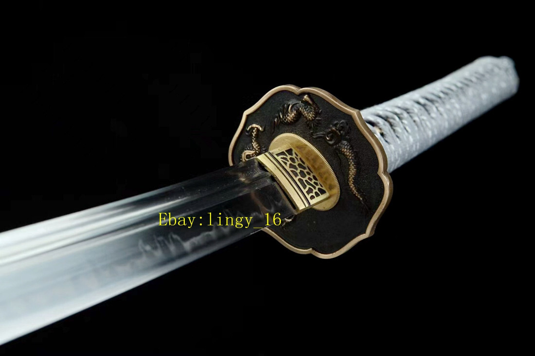 Razor Sharp Nodachi Katana Japanese Saber Long Sword Handle Battle T10 ...
