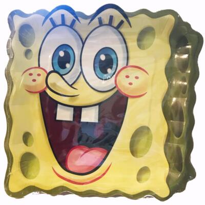 Sponge Bob Lunch Plates Birthday Party Supplies 8 Per Package Tableware ...