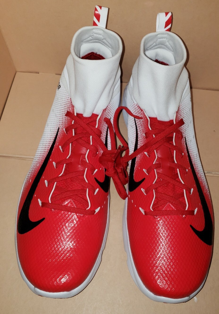 Size 14 - Nike Vapor Untouchable Speed Turf 2 University Red for sale ...
