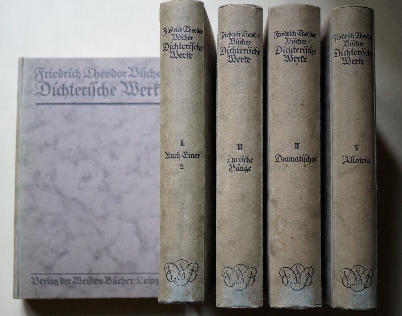 Friedrich Theodor Vischer Werke, Friedrich Theodor Vischer , Literatur ...