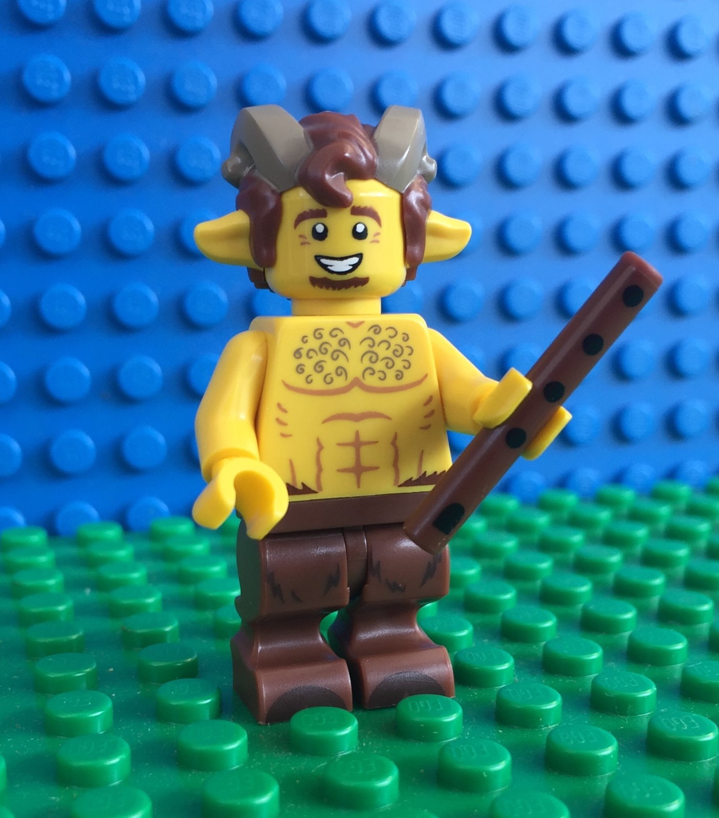 Lego 71011 Series 15 FAUN Flute Centaur Goat Satyr Minifigures City ...