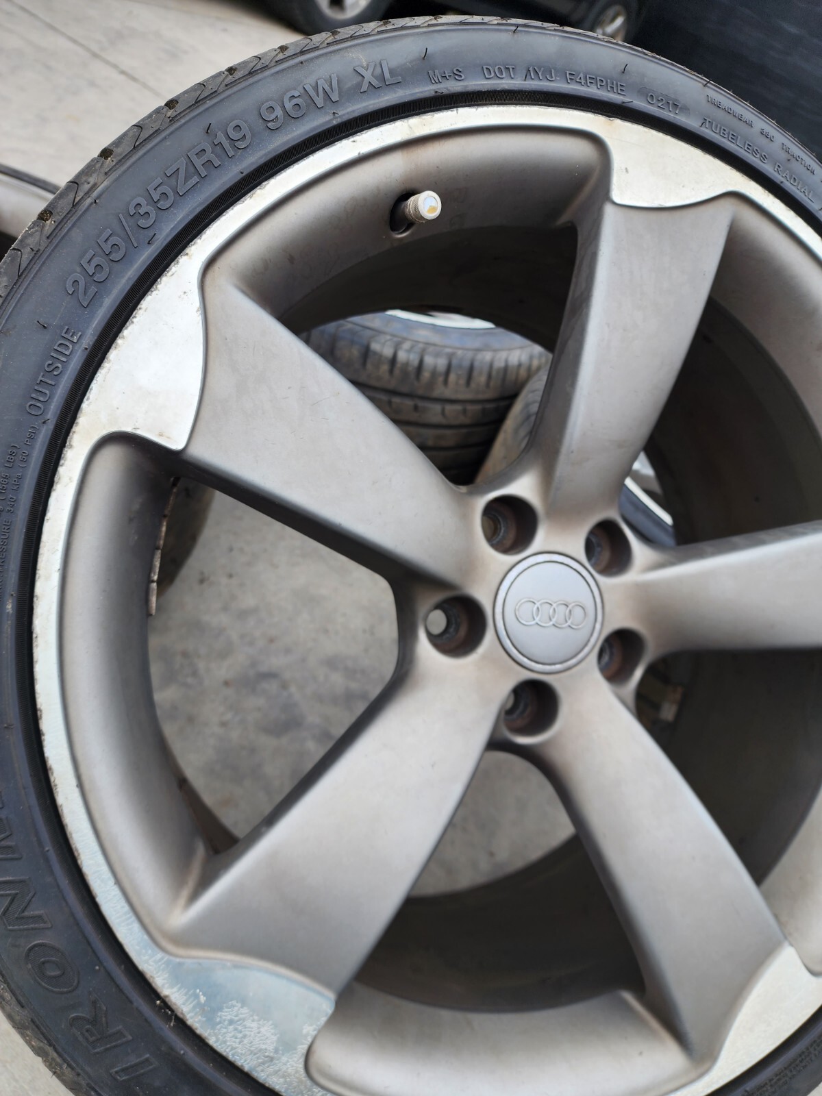 2009-2017 Audi A5 S5 A4 S4 Rotors Factory Rims 9Jx19" W/TIRES 255/35 ...