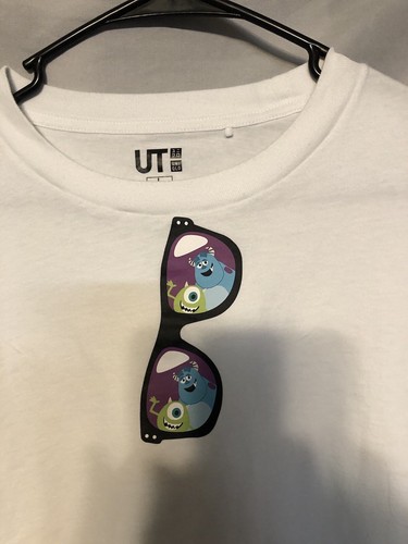UT Uniqlo X Pixar Monsters Inc Shirt Large Free Ship | eBay