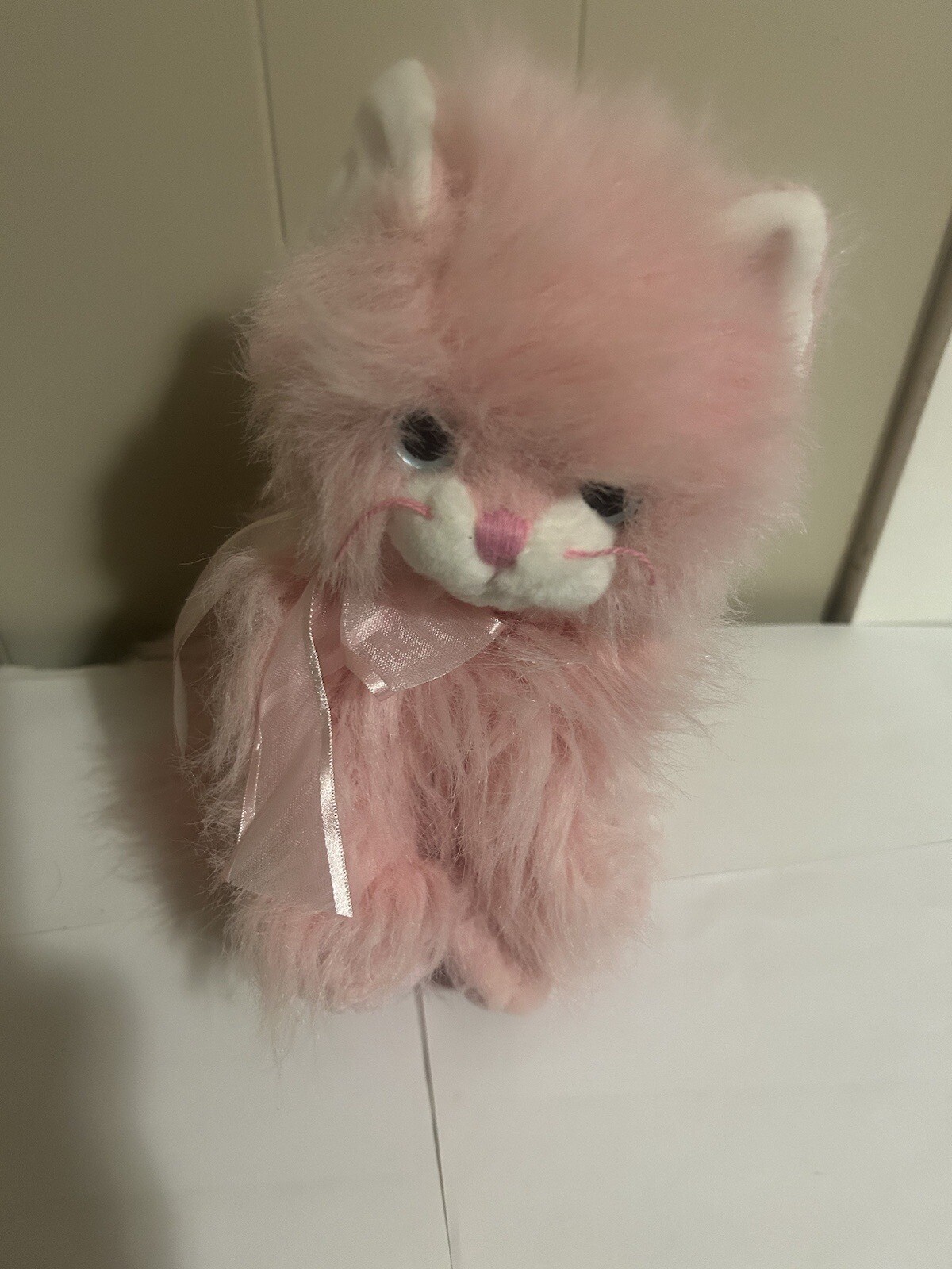 Ty Classic stuffed animal JEWELED the Cat 13 inches stuffed plush pink ...