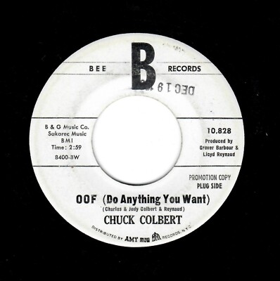 FUNK-CHUCK COLBERT-OOF/DON'T CRY BABY-BEE 10,828 | eBay