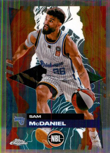 2024 2025 Brisbane Bullets NBL Basketball Topps Chrome Card - Sam ...