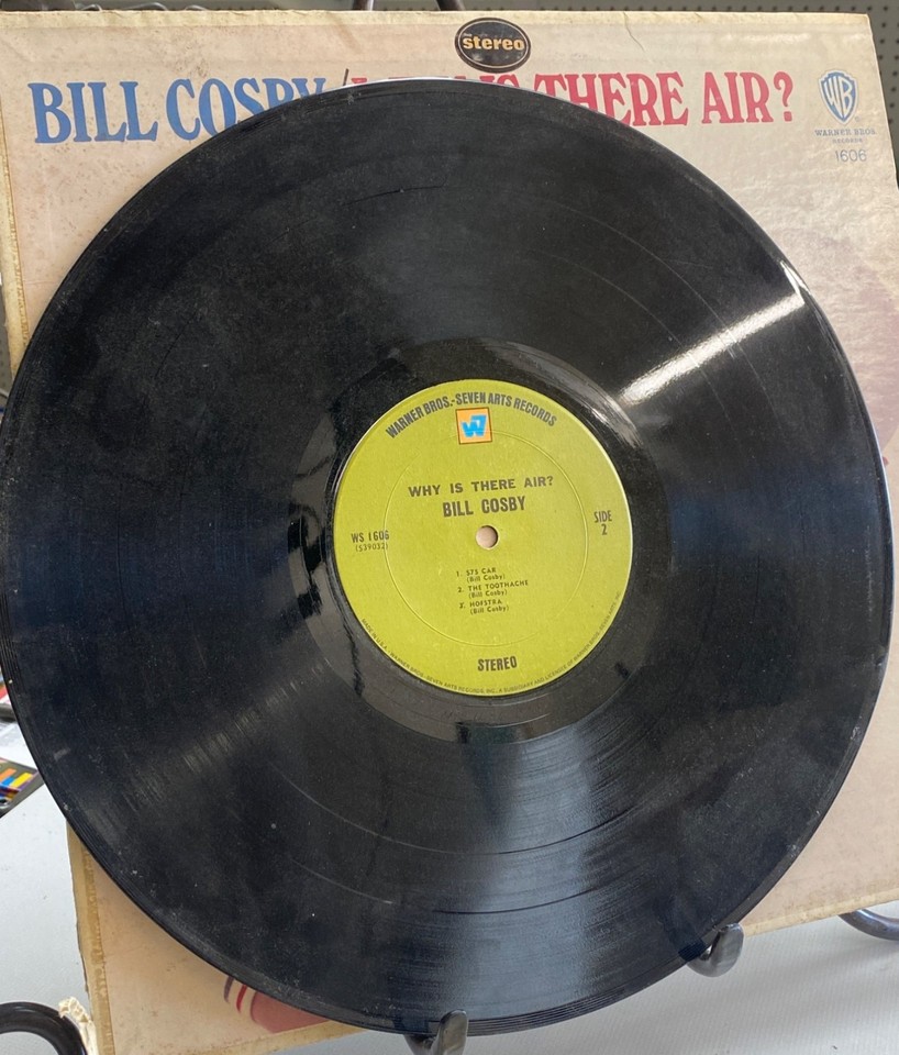 Bill Cosby "Why Is There Air?" Vinyl Record 1606 LP Warner Bros Comedy ...