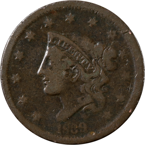 1839 Large Cent Great Deals From The Executive Coin Company | eBay