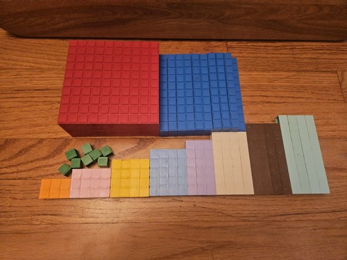 Math-U-See Homeschool Manipulatives Kit Integer Blocks | eBay