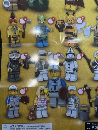 LEGO Collectible Minifigures Series 10: Baseball Player 71001 openbox ...