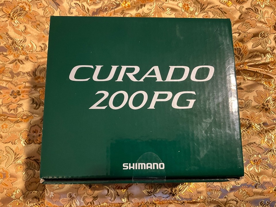 Shimano CURADO CU200K Fishing Baitcast Reel 5.0:1 Gear Ratio - NEW IN ...