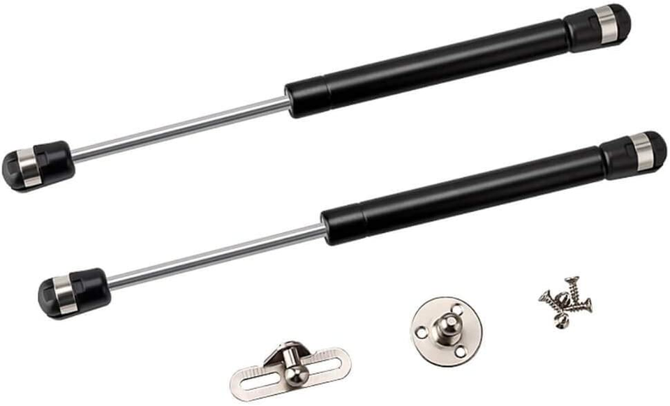 2 Pack Extended 10 Inch Gas Prop Force 50N/11LB Gas Struts – Black Gas ...