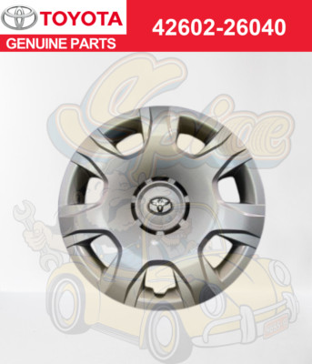 Toyota Genuine HIACE 200 Series 15inch Wheel Hub Cap Cover 42602-26040 ...
