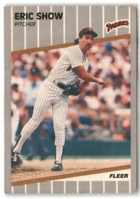 Eric Show 1989 Fleer #317 - K7781 | eBay