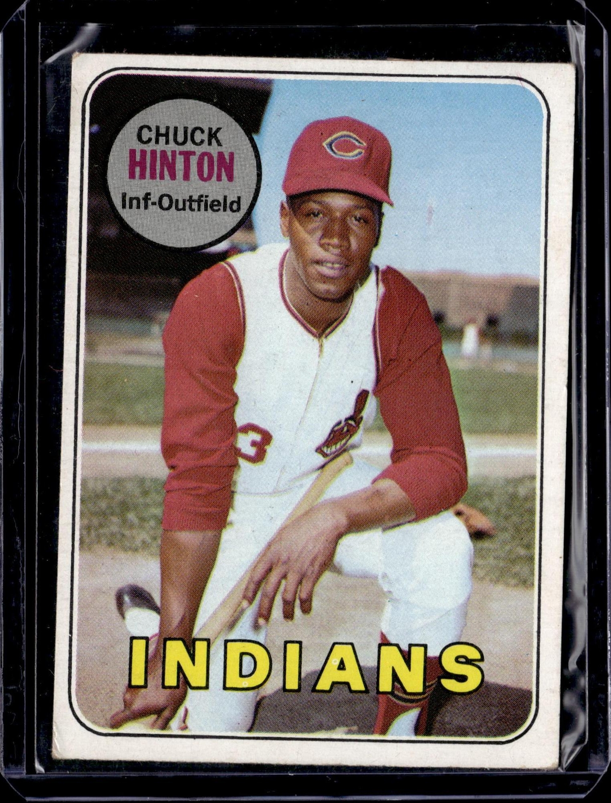 Chuck Hinton 1969 Topps #644 Cleveland Indians | eBay