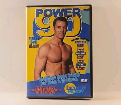 Power 90 Tony Horton Day In Home Boot Camp Body Transformation DVD r1s2 ...