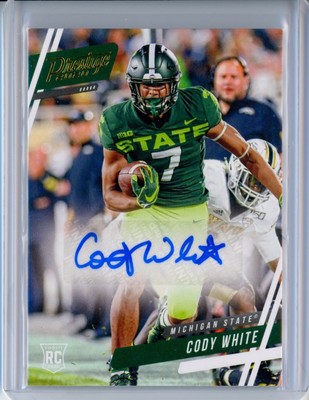 2020 Panini Chronicles DP Prestige Cody White Rookie Autograph Michigan ...