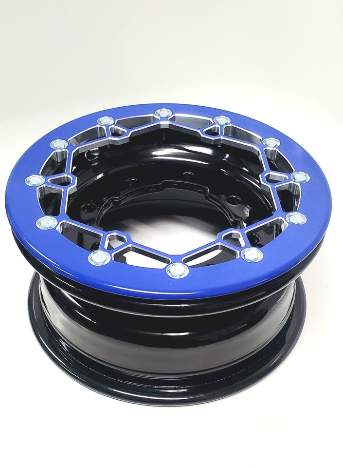 Banshee Warrior 350 Front Rear Wheels Beadlock 10x5 9x8 Crusher Alba ...