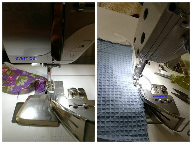 Sewing Machine Bias Braid Plain Tape Binder Folder Attachment With Tape ...