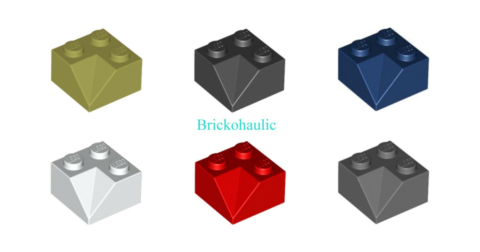 Lego Slope 45 2 x 2 Double Concave Parts Pieces Lot Building Blocks ALL ...