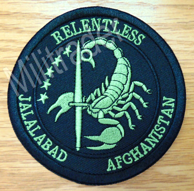 CIA Special Operations Group SAD Jalalabad Afghanistan Patch (Iron-on ...