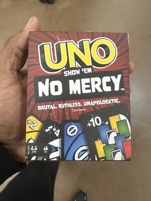 UNO Show Em NO MERCY Card Game TikTok 2023 IN HAND Free Shipping 🔥🔥 ...