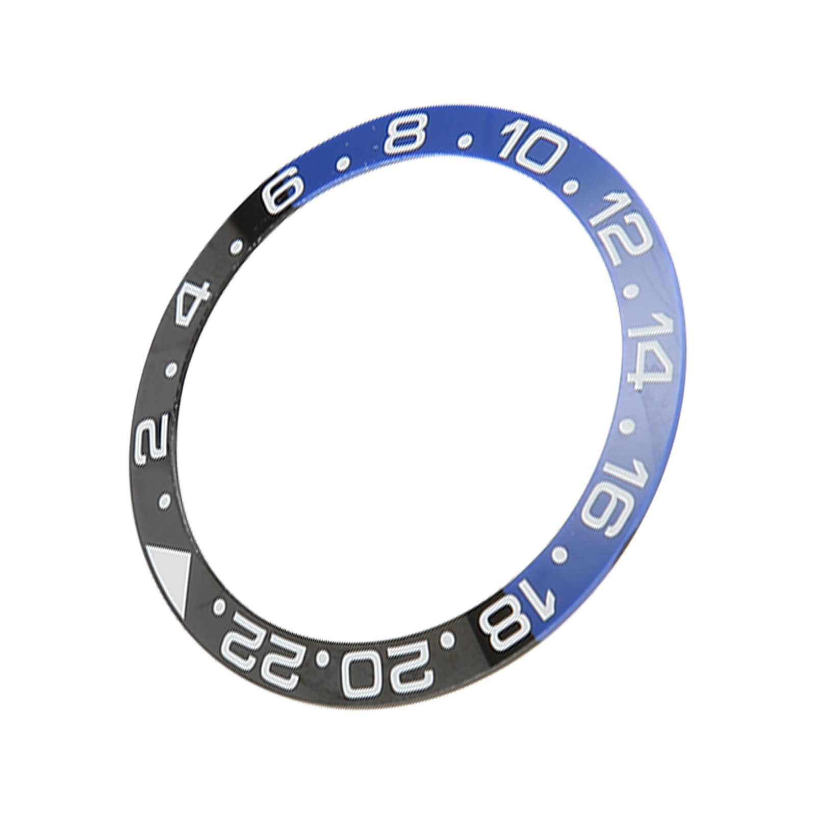 Watch Bezel Insert Ring Ceramic Bezel Insert Ring Black Blue Base For ...