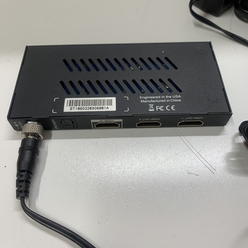 Binary 1-In, 2-Out HDMI Splitter, B-260-444-HDR-SP12SA, 4K HDR, Tested ...