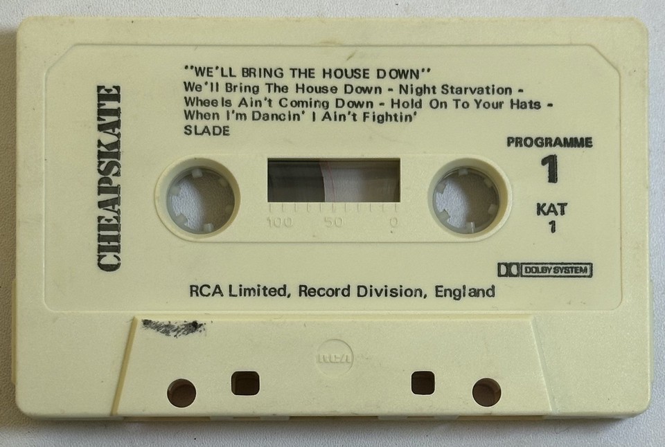 SLADE WE'LL BRING THE HOUSE DOWN CASSETTE TAPE EX / EX CONDITION | eBay