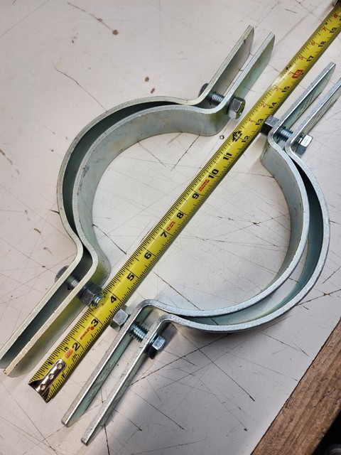 (Pair) FNW Riser Clamps Stainless Steel 2" 7022 for sale online | eBay
