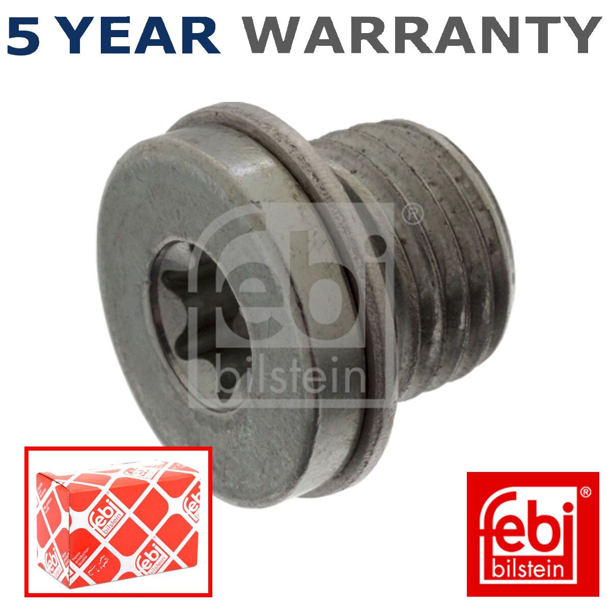 Febi Oil Sump Plug Fits VW Tiguan 2007- Polo 2014- 1.4 TDi 2.0 2.5 | eBay