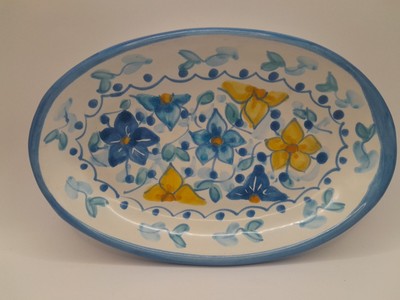 Handmade Fusco Dish Italy Signed 22cm | eBay