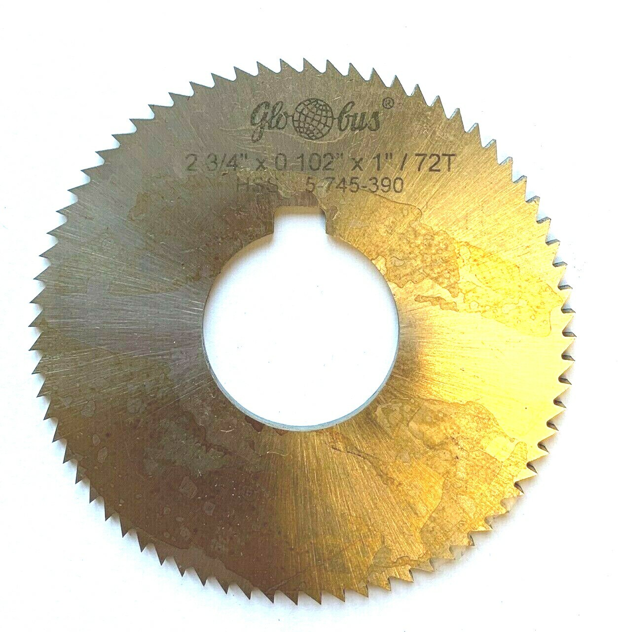 2-3/4" x .102" x 1" 72 TEETH SCREW SLOTTING SLITTING SAW TMX P74 | eBay