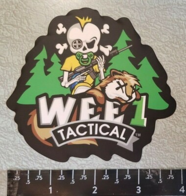 Wee Tactical Wee1 AR Rifle Vinyl Decal Sticker Shot Show JR-15 .22LR | eBay