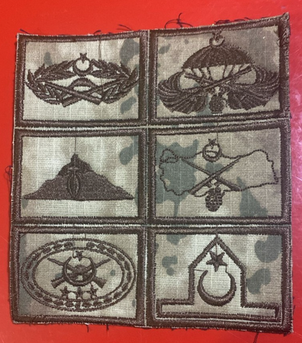 Commando Chest PATCHE BADGE Turkey 6 unit Turkish Army PARACHUTE ...