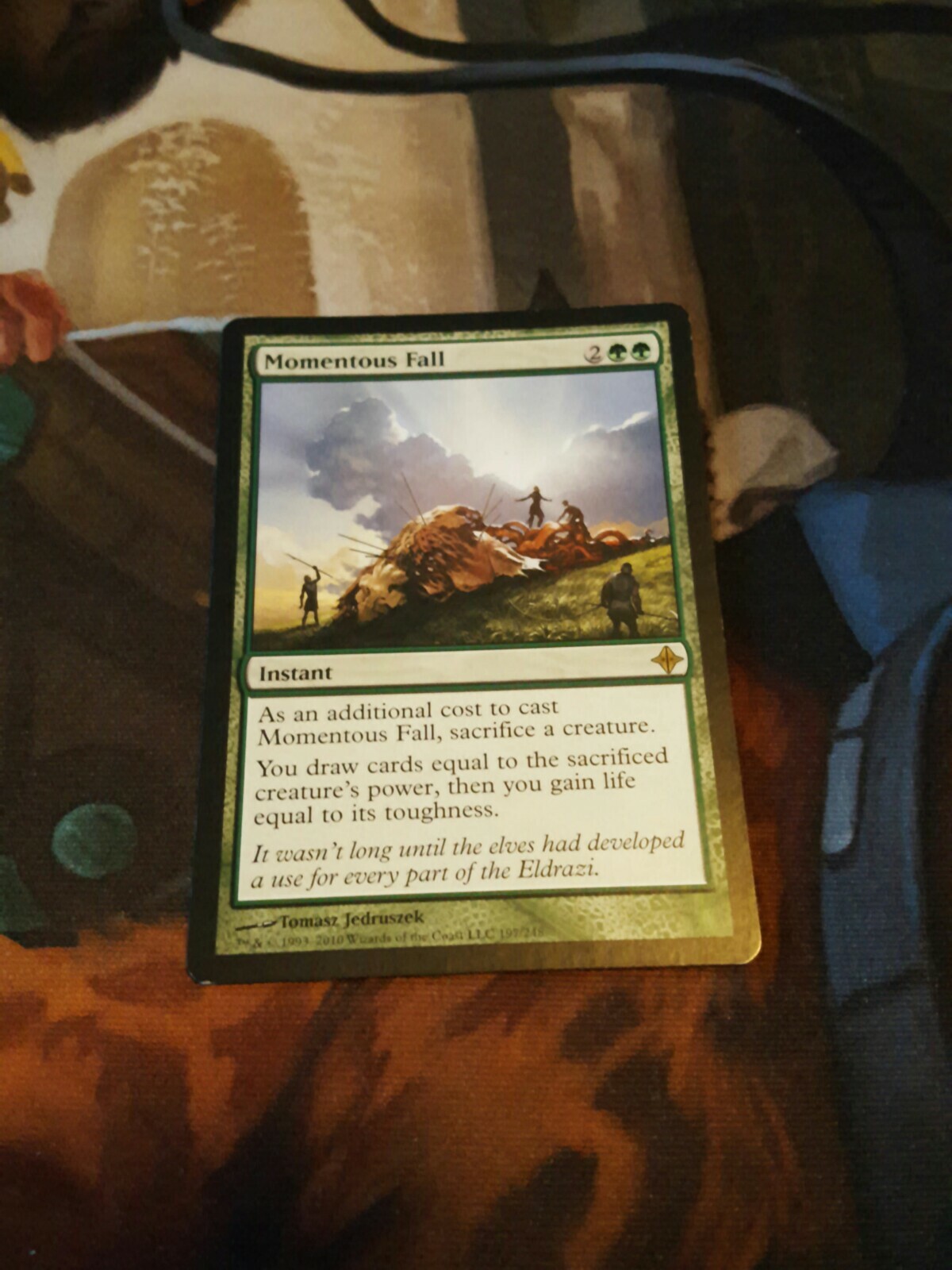 Momentous Fall x1 NM-MT Rise of the Eldrazi - j4 | eBay