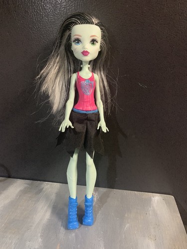 Monster High Doll Frankie Stein Cheerleading - 11" Basic Mattel 2015 | eBay