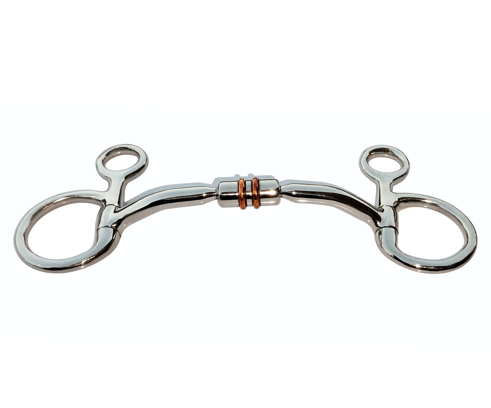 Hanging cheek comfort snaffle Horse bit Baucher bit Half cheek bit as ...