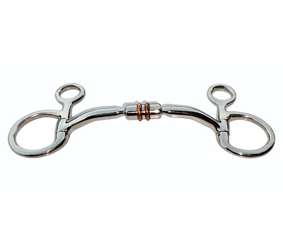 Hanging cheek comfort snaffle Horse bit Baucher bit Half cheek bit as ...