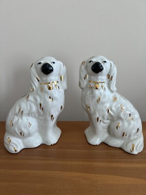 Stafford shire Dog Pair Antique (rare) | eBay