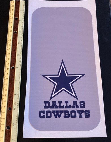 DALLAS COWBOYS FOOTBALL Vintage Original RARE Unused Large Promo NFL ...