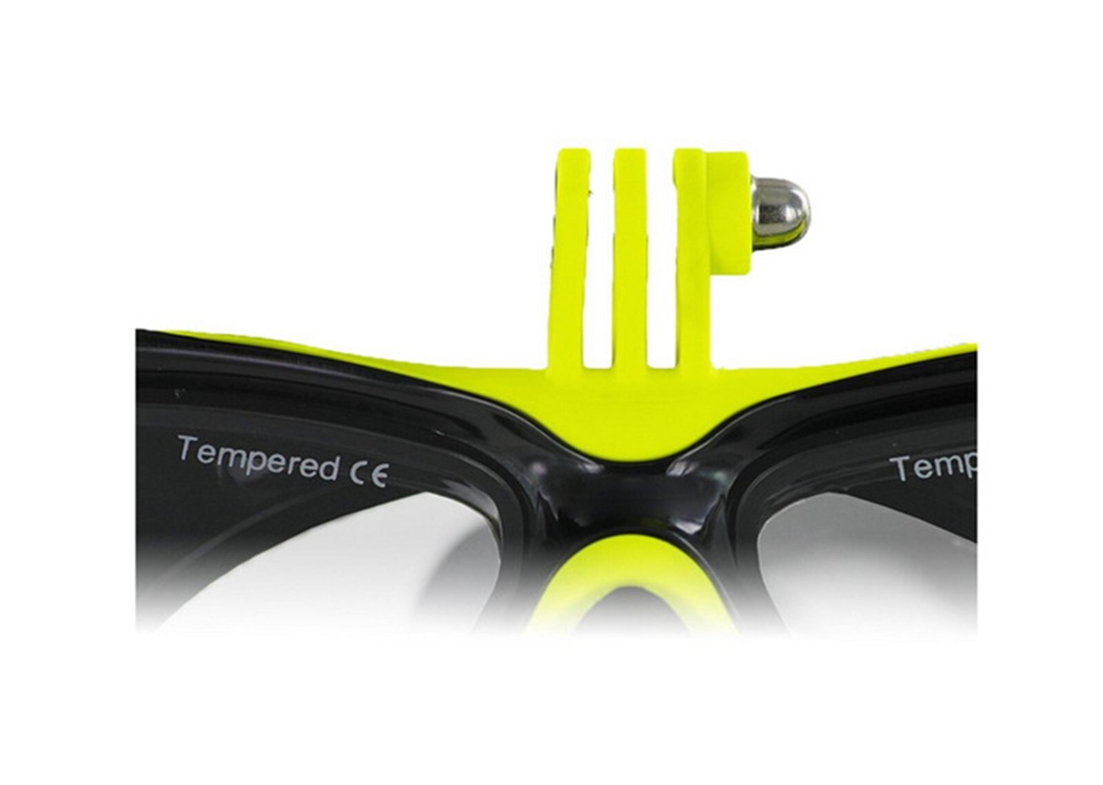 Yellow Diving Mask Scuba Goggles Glasses For Gopro Hero 4 3 Xiaomi ...