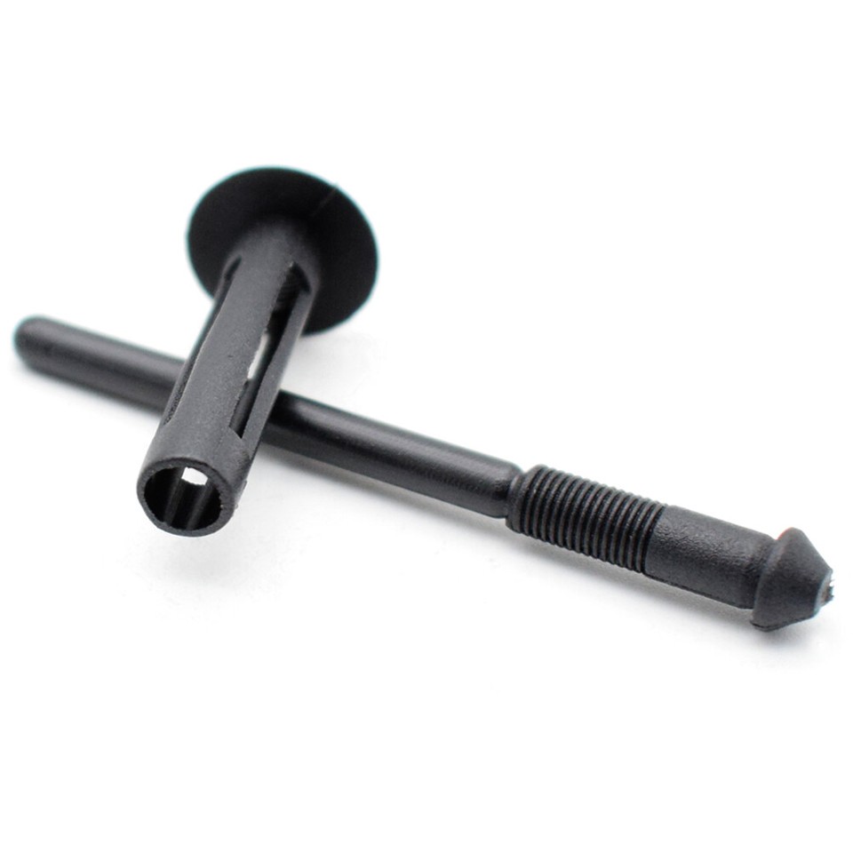 100XPlastic Flare Rivets Push Pin Clips Fender Wheel Arch Fastener OE ...