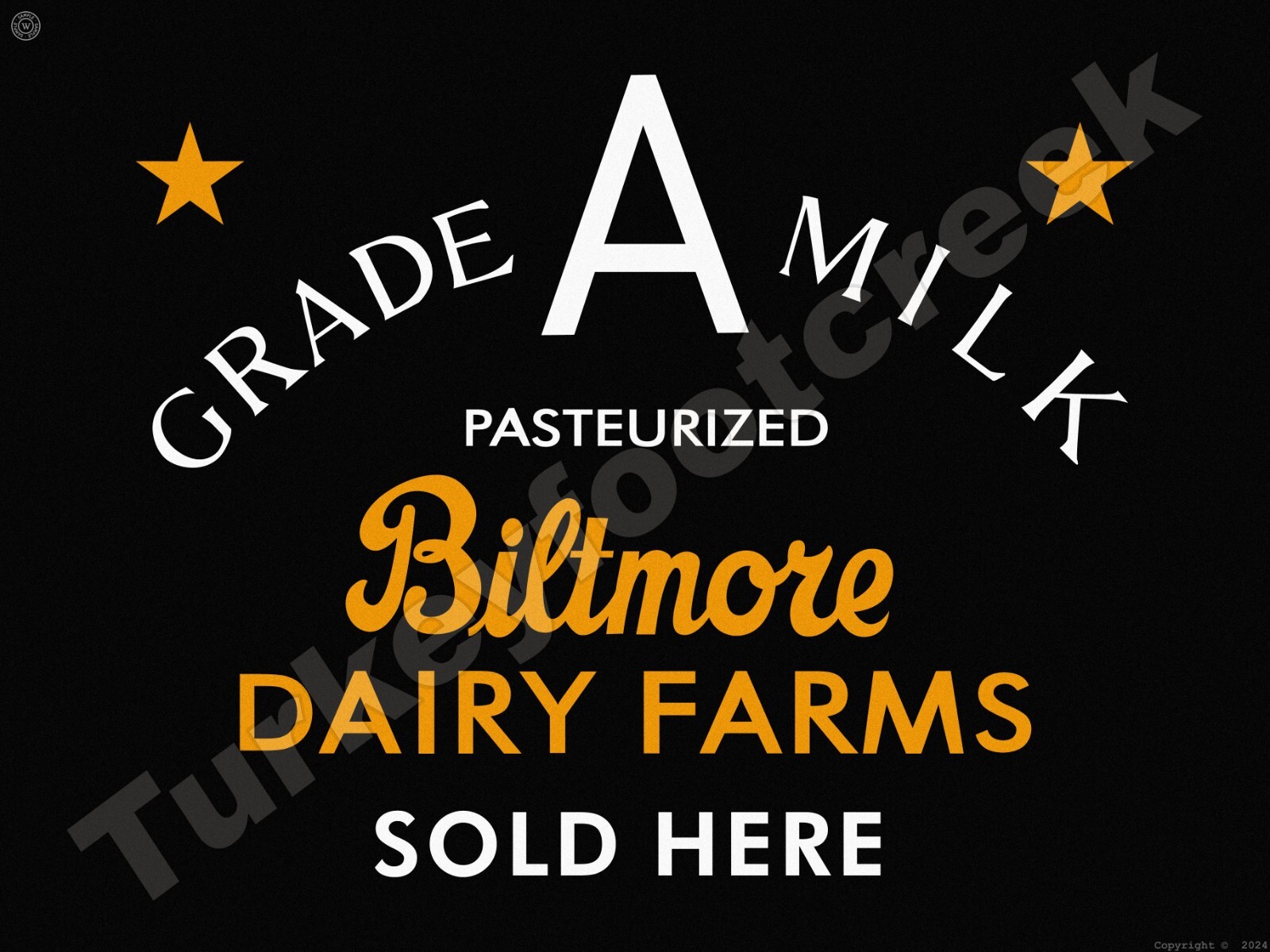 Biltmore Dairy Farms Metal Sign 3 Sizes to Choose From | eBay