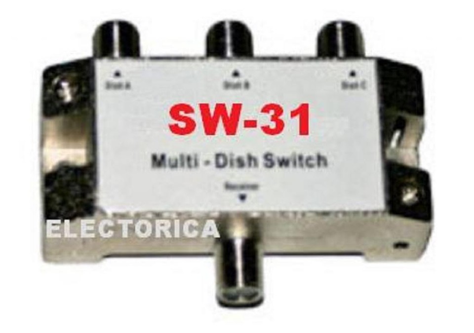 MULTI-SWITCH SW31 SATELLITE SW-31 DISH NETWORK SW21-3 HD 110 119 129 SW ...
