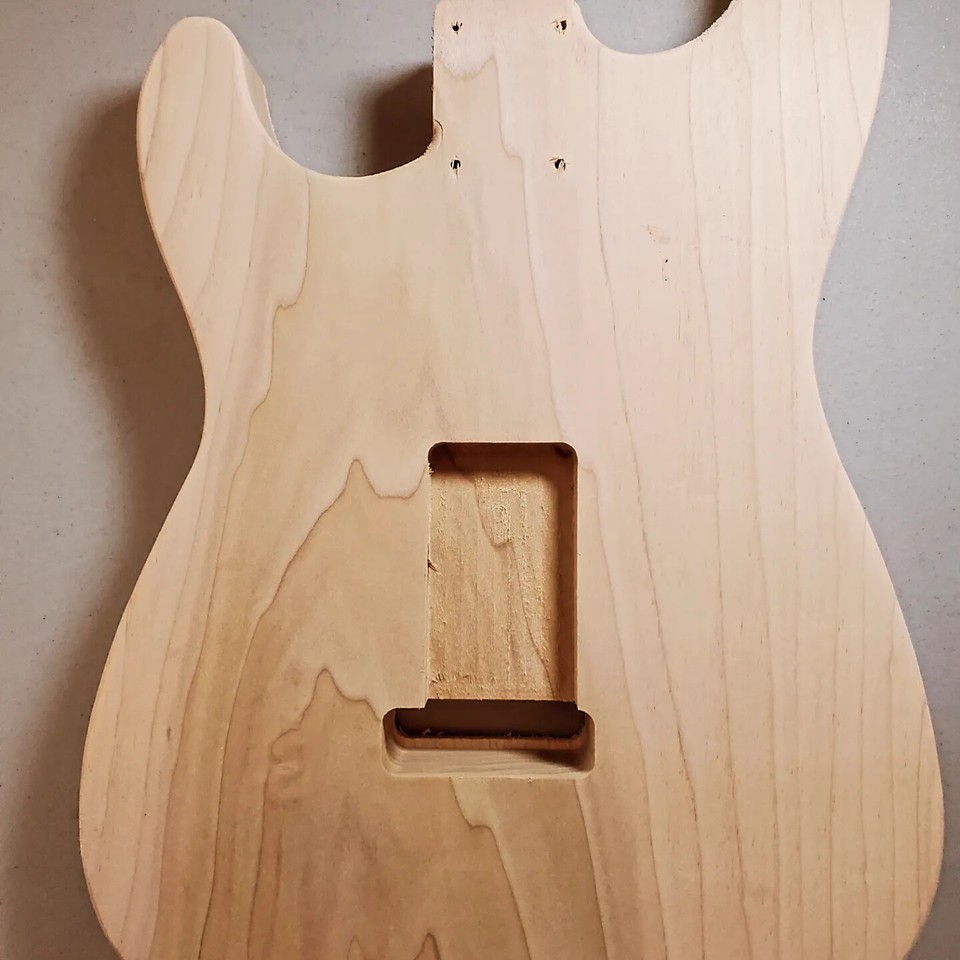 Thinline Strat Body | Unfinished | CNC Made in Texas | Built to Order ...