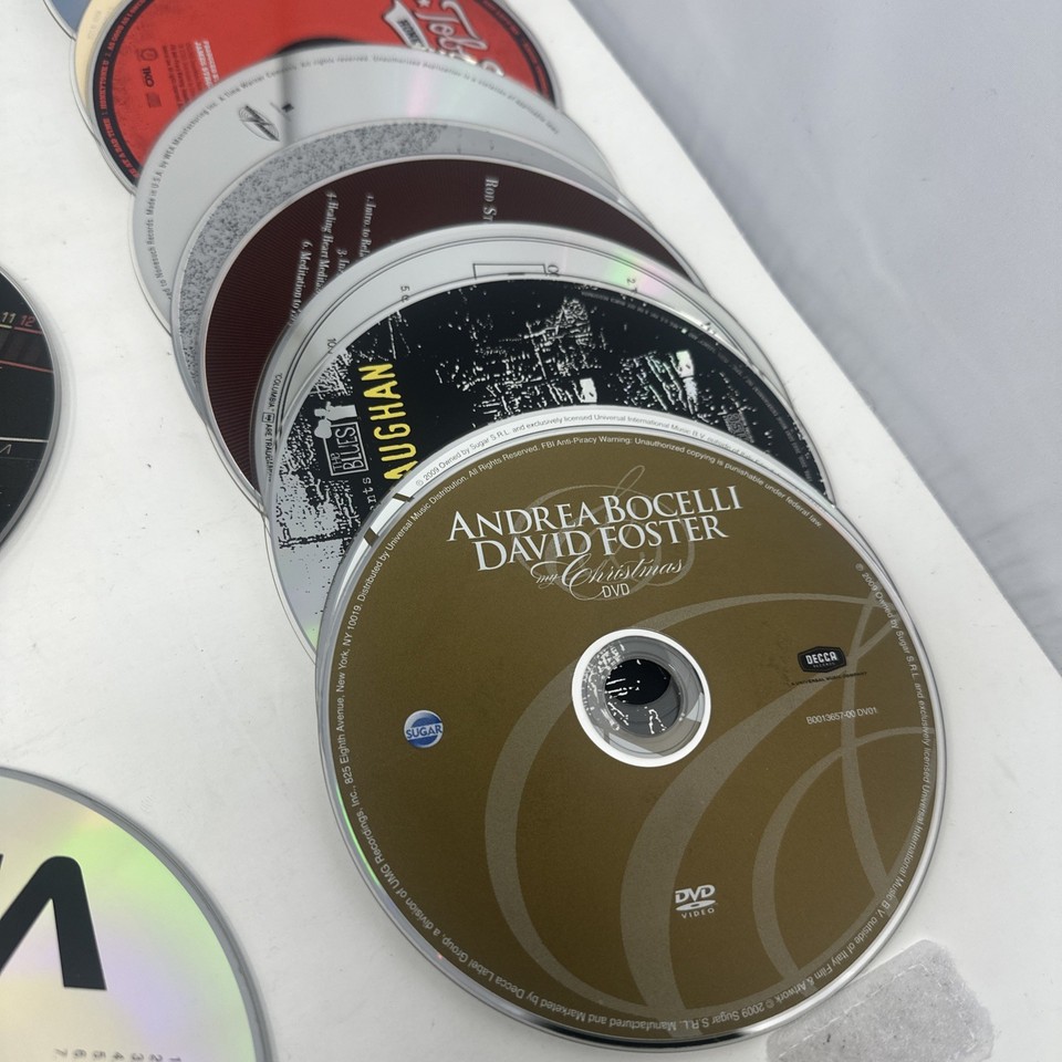 Bulk Lot Of 100 CDS Various Artists Mixed Albums RANDOM Loose DISCS ...